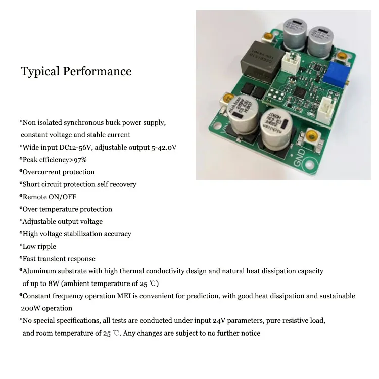 12V/24V/48V 15A DC-DC Step Down Power Supply Module Mppt Solar Charge ...