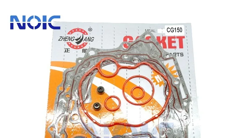 Noic Motorcycle Engine Top Half Gaskets Set Cg125 Complete Gasket Kit ...