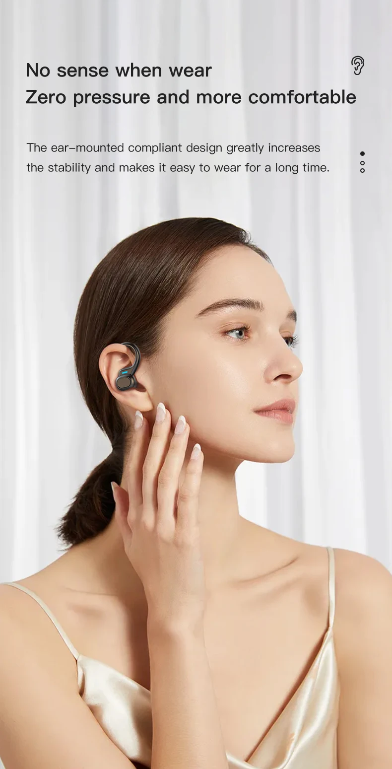 X SP16 Open-Ear TWS Earbuds Sport Headset Stereo Bass Hanging Ear ...