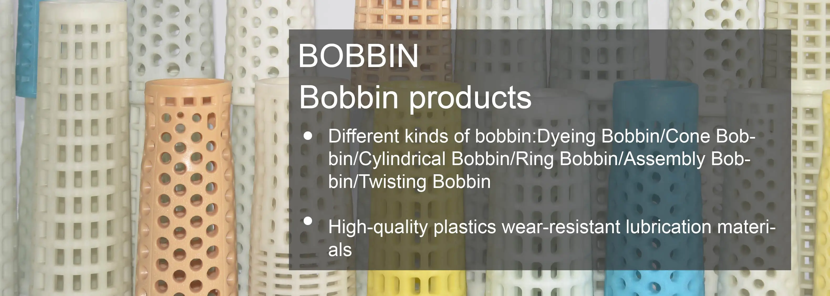 Tongda Plastic Dyeing Bobbin for Cotton Yarn - Ideal for Spinning ...