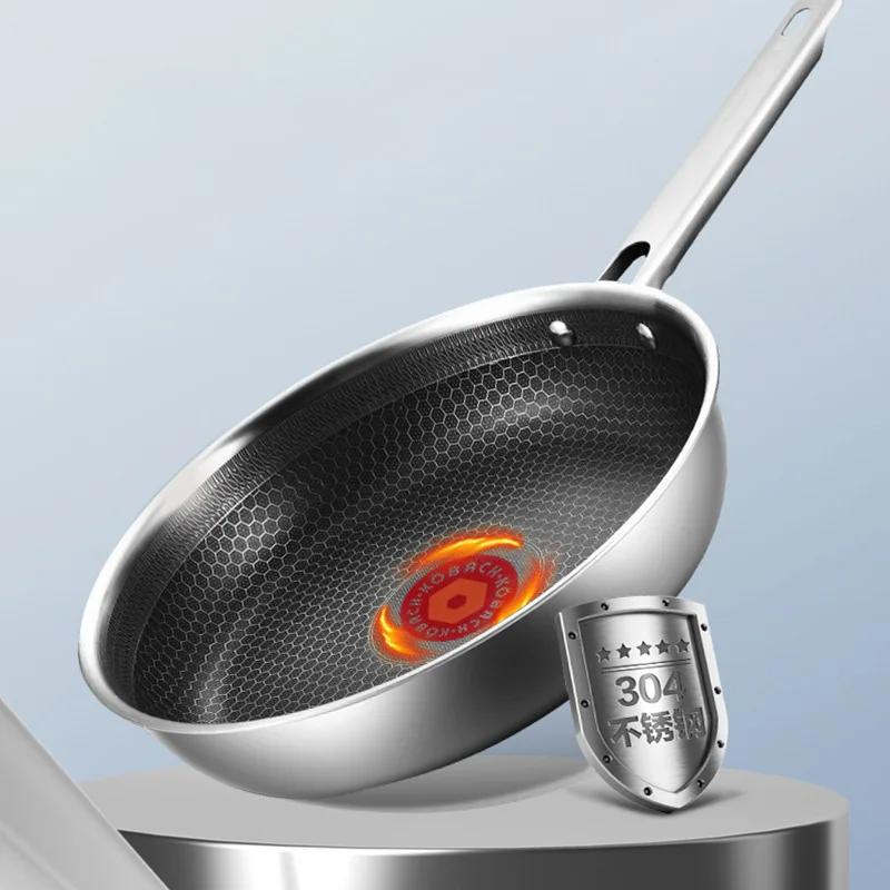 Stainless Steel Surgical Pans 26cm/28cm 18/8 304 Stainless Steel Frying ...