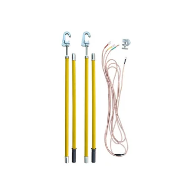 Wholesale Fiberglass Temporary Earthing Set Ground Rod With Copper ...