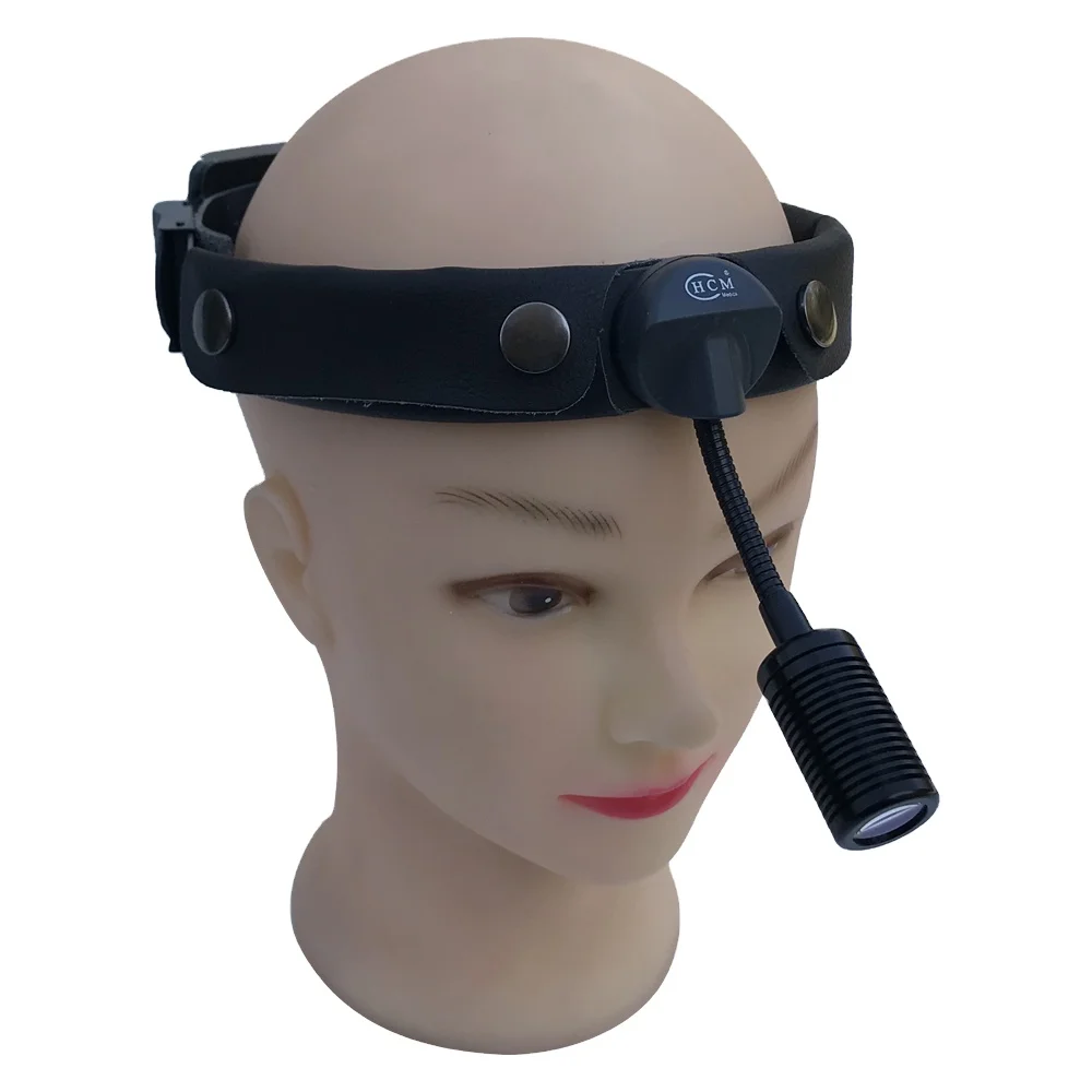 Alibaba.com: 6X binocular loupe with LED headlight and optical fiber ...