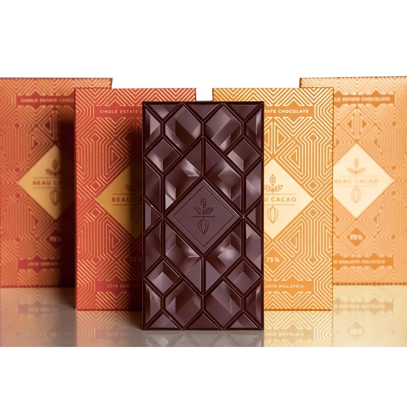 Luxury Chocolate Bar Packaging Box - Custom Paper Gift Box