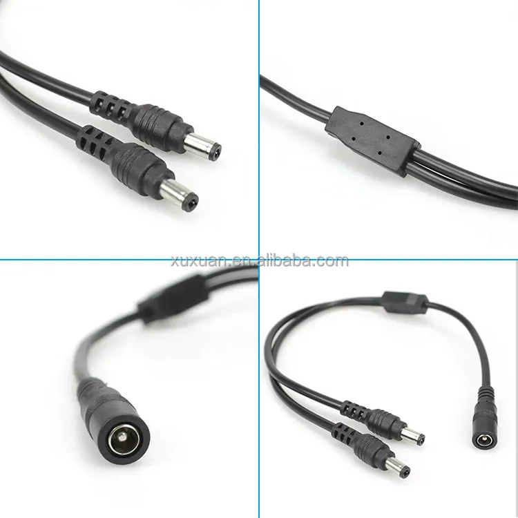 Dc5.5x2.5mm 2 Way 12V Power Y Splitter - Reliable & Durable