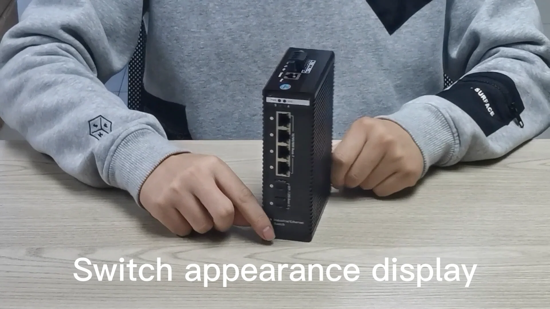 4 Gigabit Rj45 Port Managed Industrial Switch Support Anagement ...