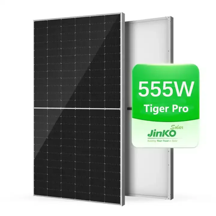 Panel solar Jinko, 555 vatios, tipo P, 72, módulo solar de media celda, 550W, 555 W, 560W, 565W ...