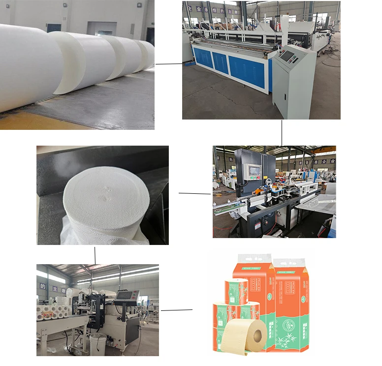 Manual Tissue Toilet Paper Roll Cutting Machine With Band Saw Blade ...