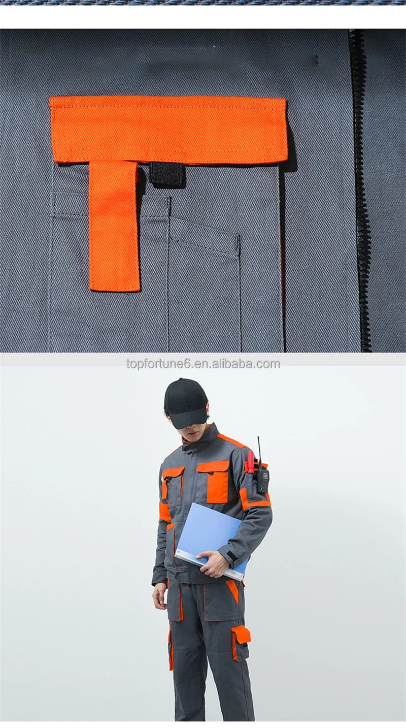 Custom Construction Safety Durable Outdoor Factory Work Jacket Pants ...