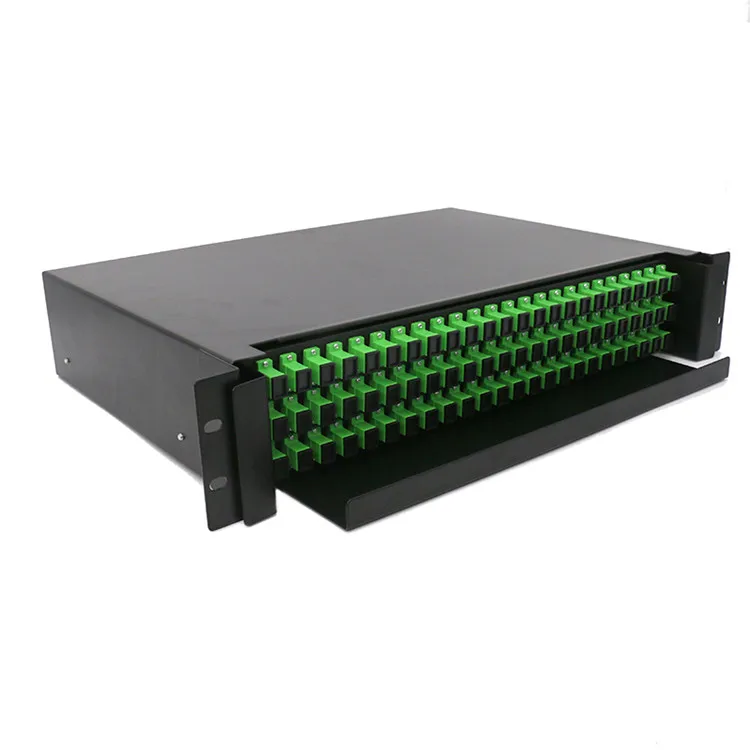 2U Sliding Box ODF Fiber Optic Patch Panel - Twilight