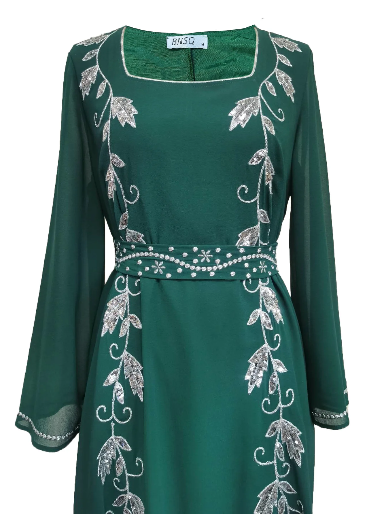 3829factory Embroidery Turkey Dresses Women Clothing Womens Muslim Chiffon Dresses Muslim Women