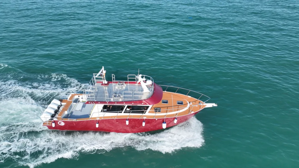15 Meters Aluminum Alloy Welded High Speed Yacht Luxury Cabin Cruising ...