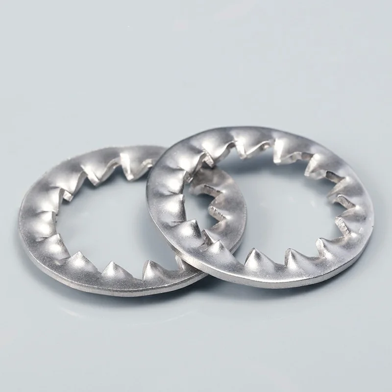 Stainless Steel SS304 SS316 Type J DIN6798J Internal Toothed Serrated ...