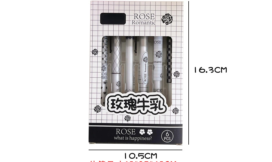 Cute Grid Series Gel Pen Creative Candy Color Plastic Student Signature ...
