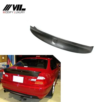 4d Carbon Fiber Big E46 Rear Trunk Spoiler For Bmw - Buy E46 Rear Trunk ...