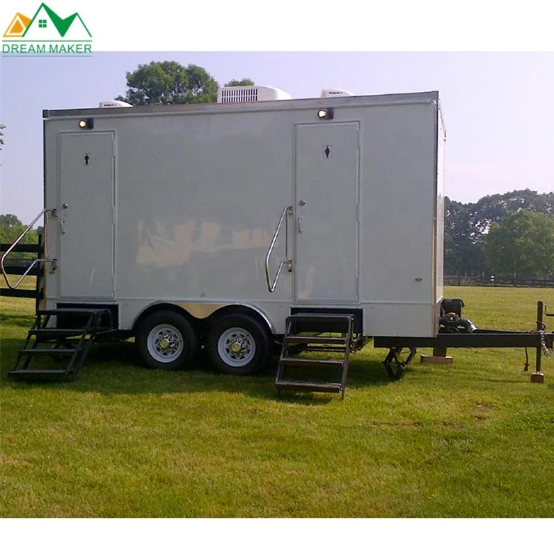 Prefab Portable Mobile Toilet Camp Restroom Shower Bathroom Washroom ...