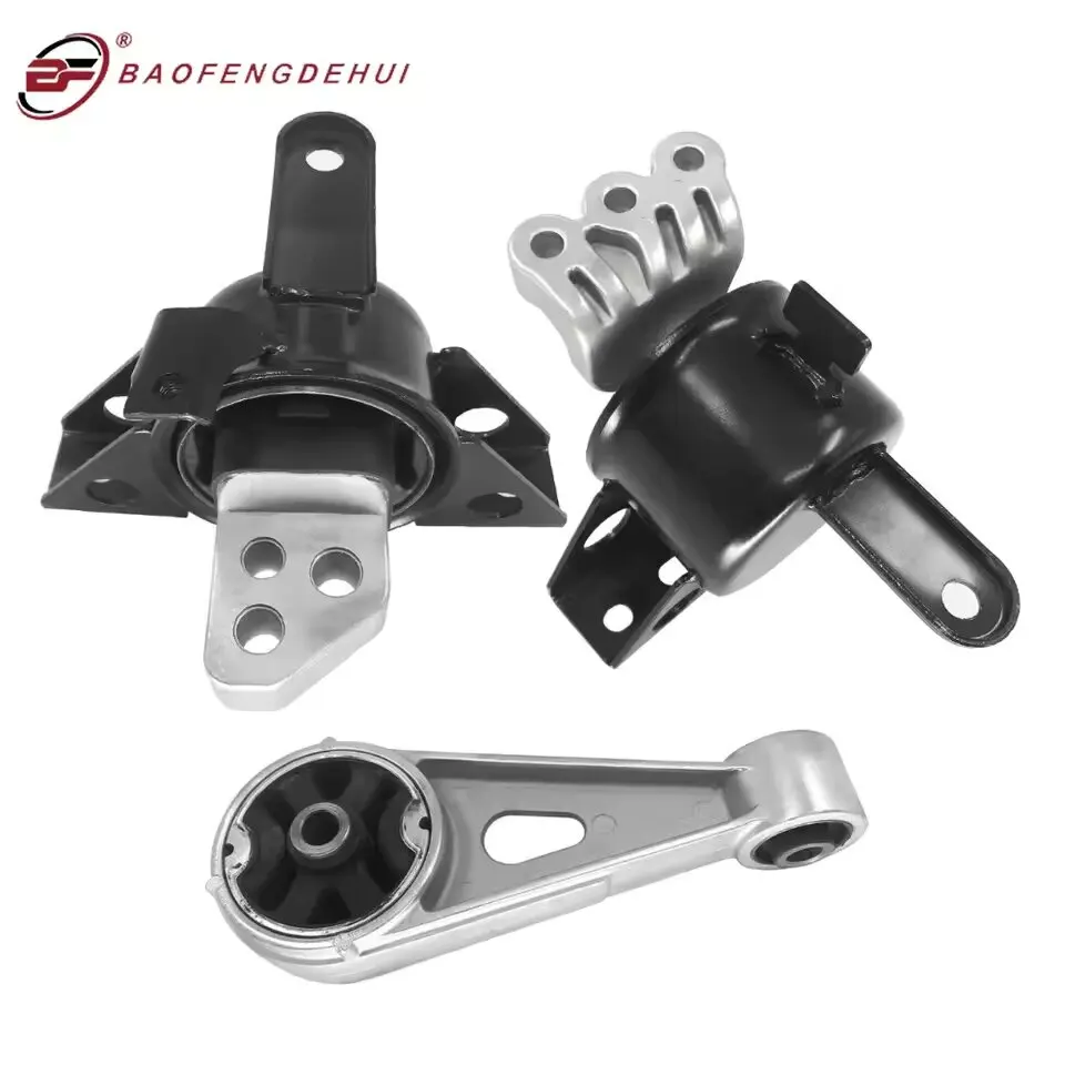 3PCS Engine Motor Trans Mount for Chevrolet Beat 1.2 2018-2021 Spark 1. ...