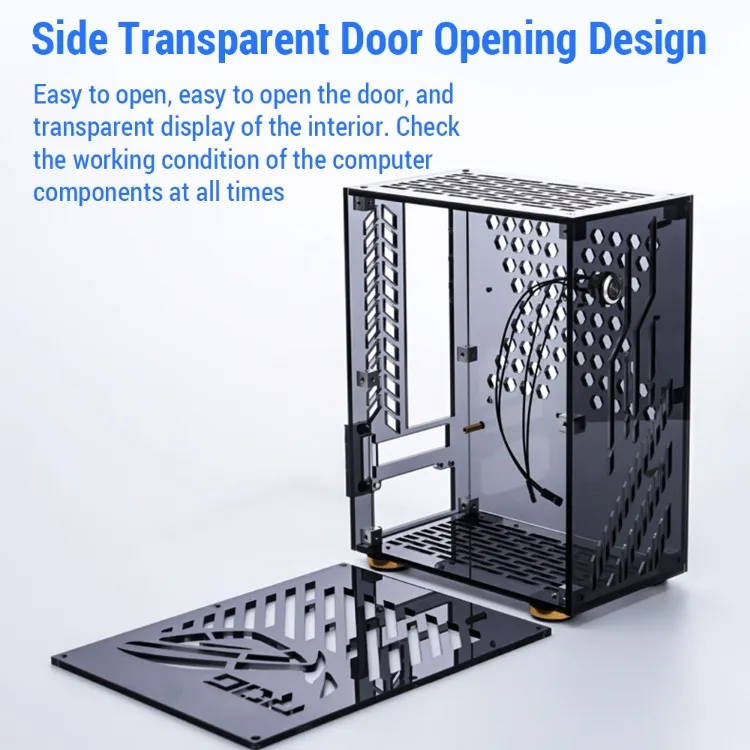 Portable Small Computer Case Mini-itx Motherboard Flex Power Supply ...