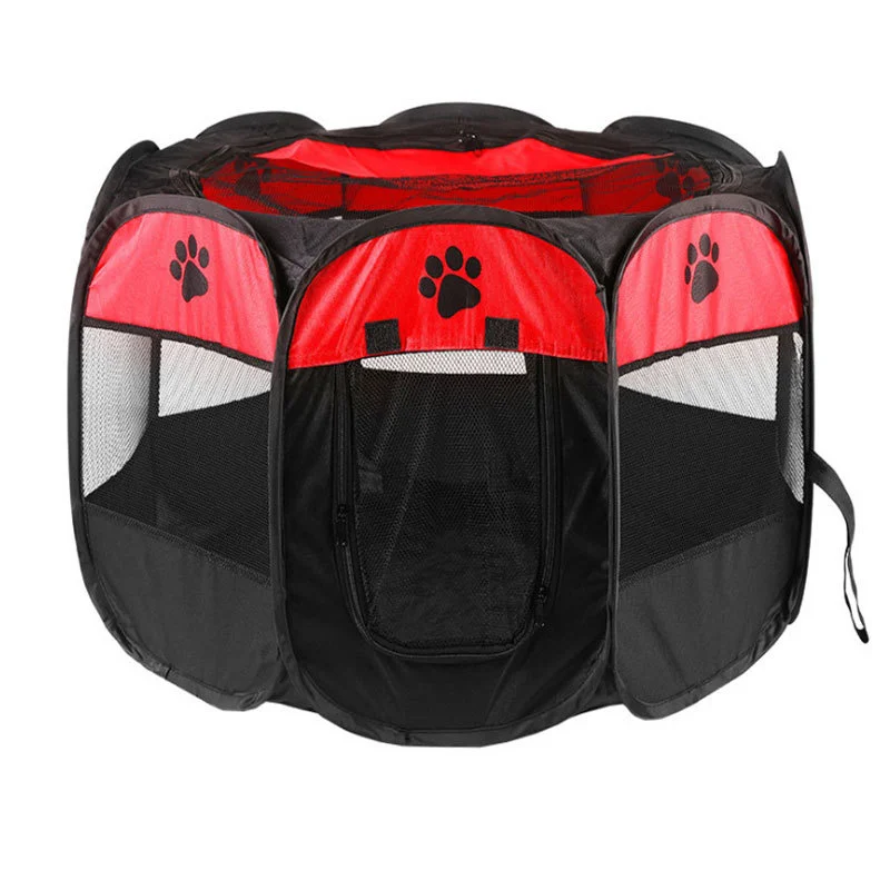 Large Size Portable Foldable Pet Play Octagonal Cage Waterproof Cat And ...