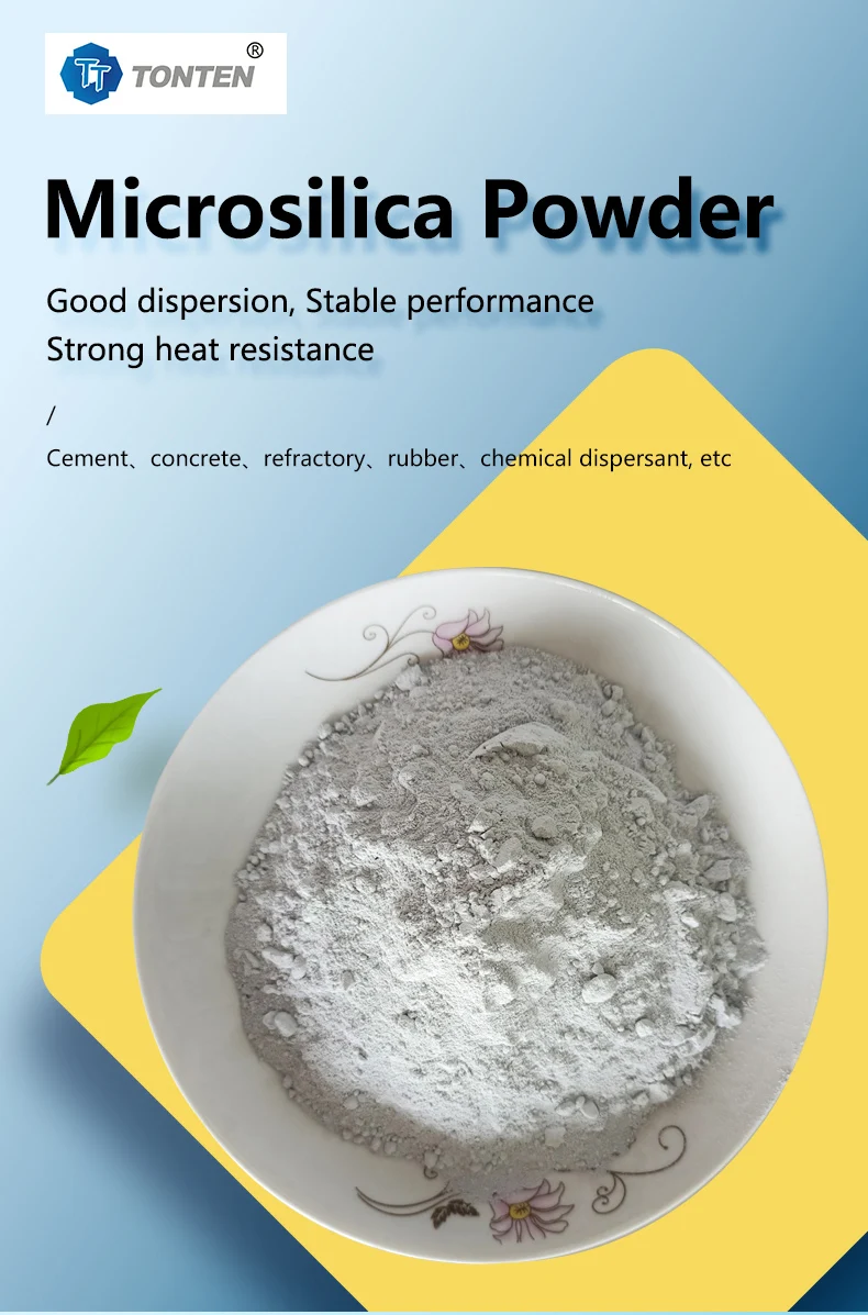 Silica Fume Microsilica Fume Powder for Building Materials