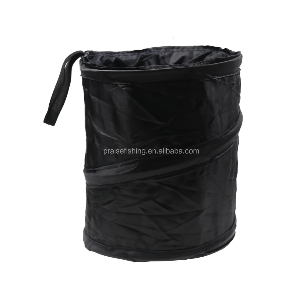 Fly Tying Trash Tray Waste Basket Fishing Vise Holder Bag Nylon Storage ...