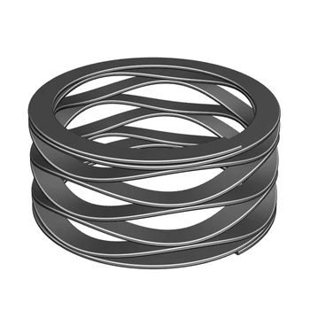 Multi Turn Wave Spring Manufacturers Wave Disc Spring For Mechanical ...