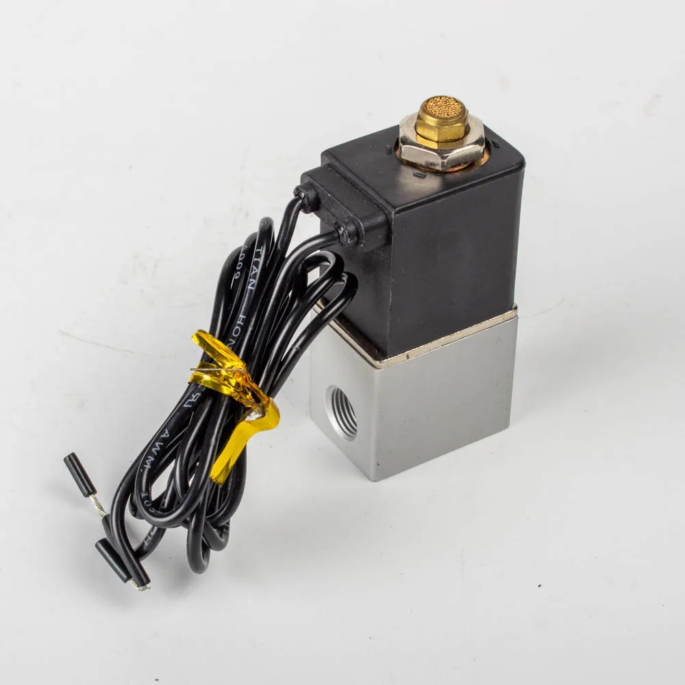 3v1-06 3v1-08 3/2 Way 2 Position 3 Way Direct Acting 12v Dc Coil Pneumatic Air Control Mini Gas ...