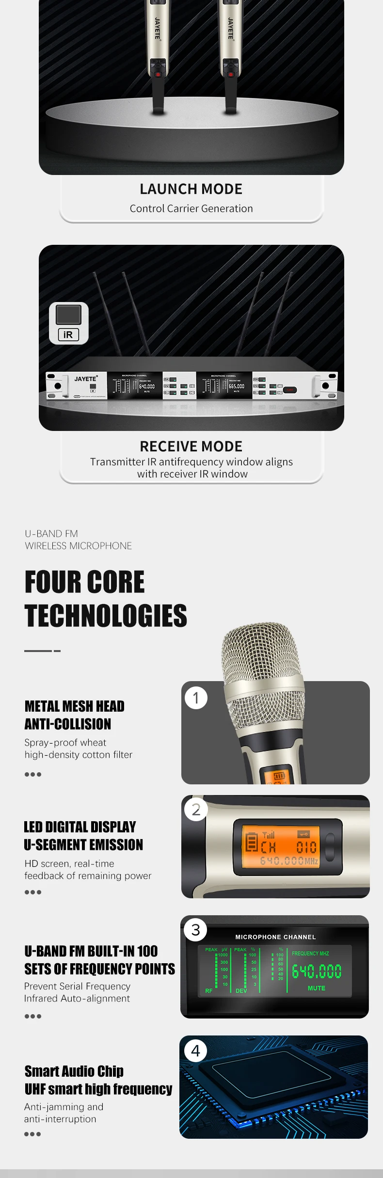 High Quality Good Sound Wireless Microphone| Alibaba.com
