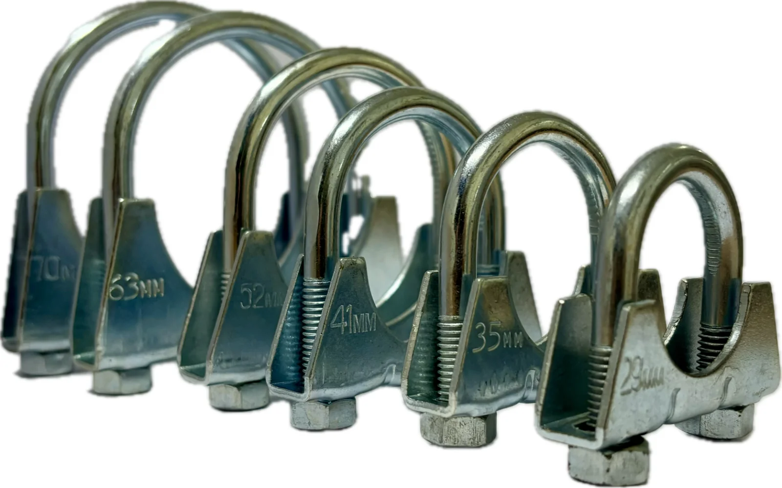 Universal Exhaust U Bolt Clamp - Heavy Duty & Versatile