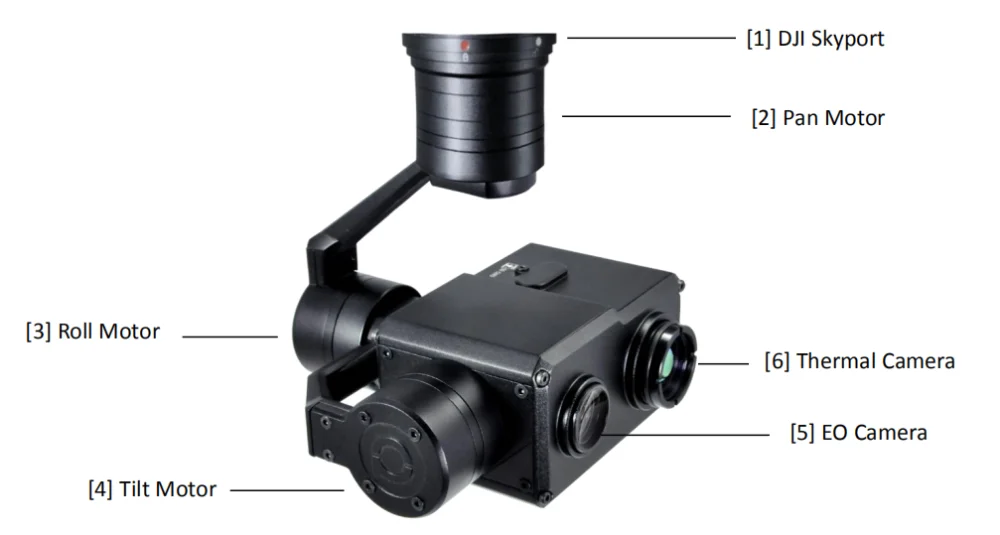 Mini Z10tir 10x Zoom Thermal Imager Object Tracking Gimbal Camera Uav ...