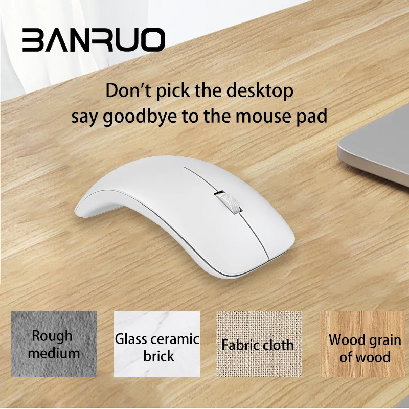 OEM 2.4G Wireless Mouse Portable Slim Office Ergonomic Mouse With ...