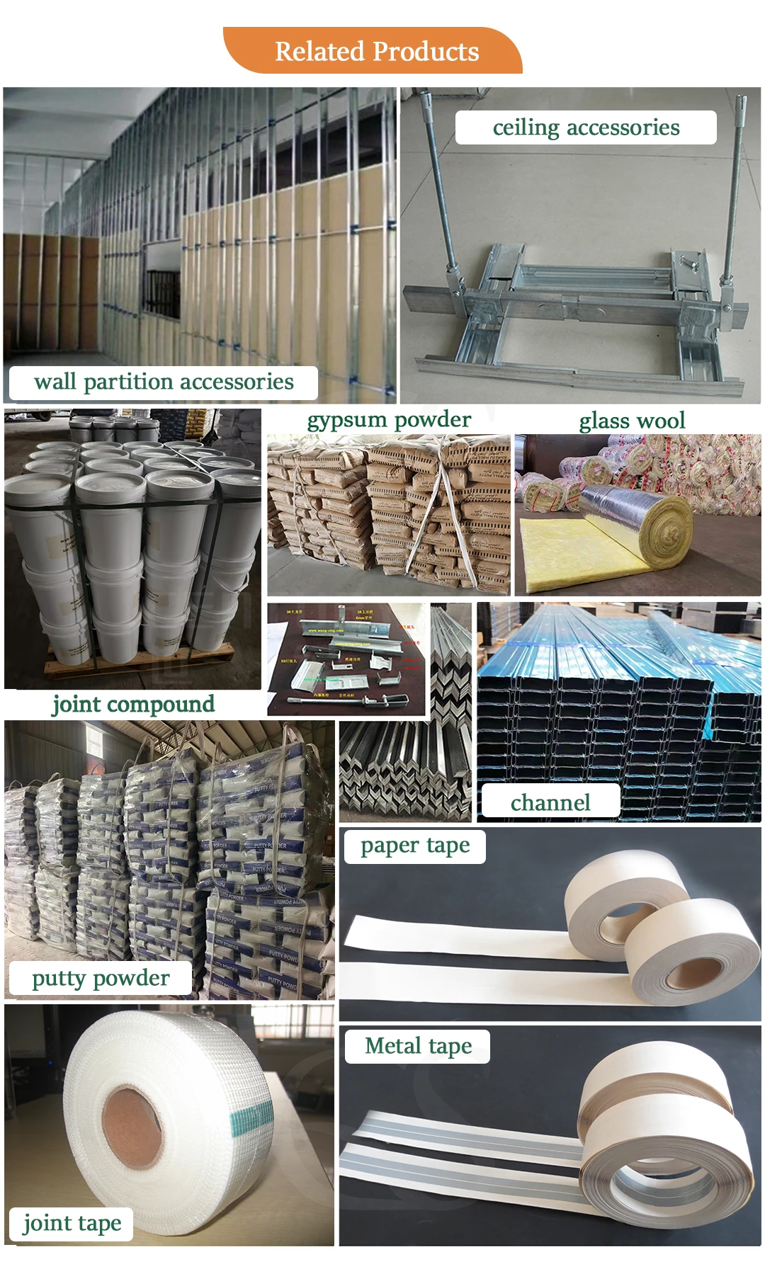 Customizable Gypsum Board Paper Wall Cladding Panel for Office ...