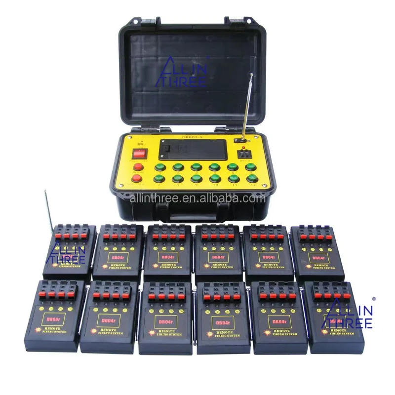 Allinthree Supply 12 24 48 Cues Modules Channels Indoor Ice Cold Flame ...