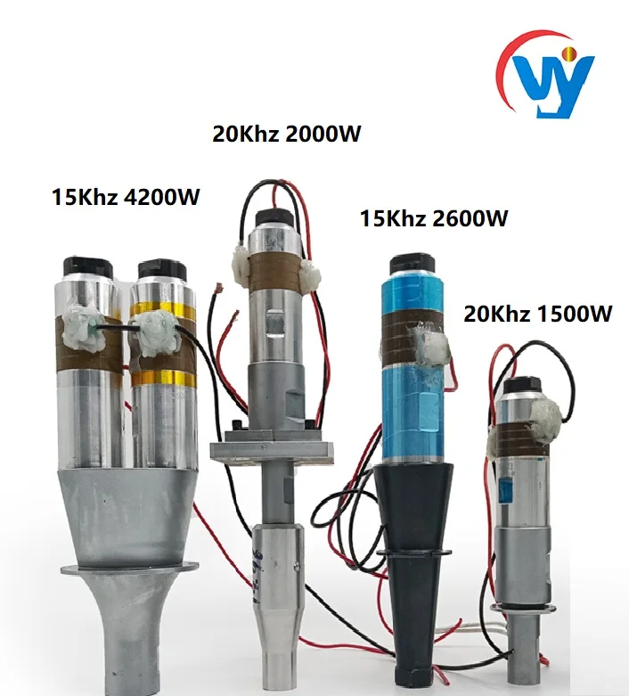 Ultrasonic Transducer 40khz 50w Booster Ultrasound Welding Transducer ...