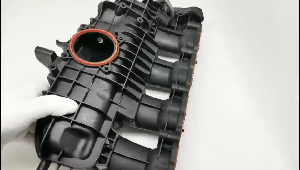 Engine Intake Manifold With Solenoid Valve And Sensorfor Vv Passat ...