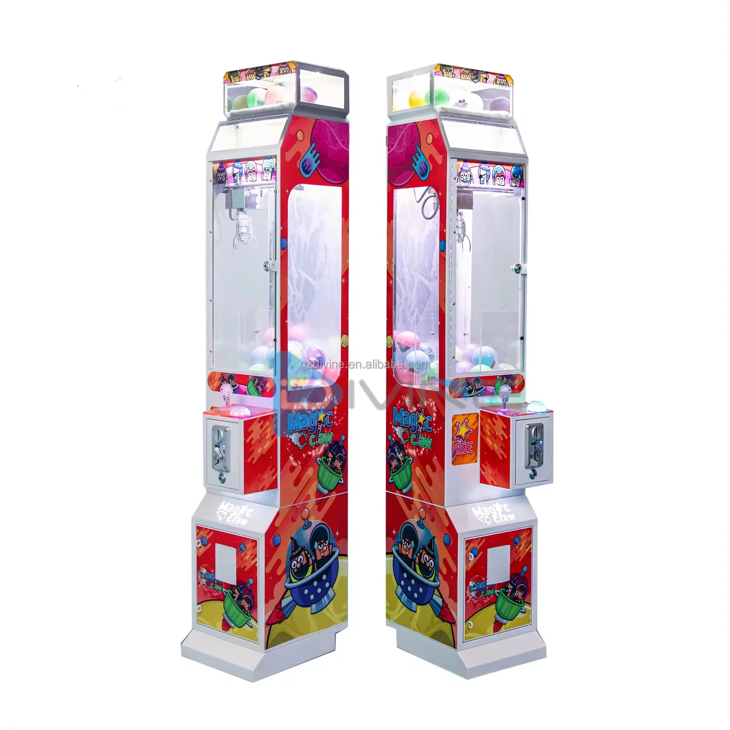 Coin Operated Mini Claw Crane ODM/OEM Claw Vending Machine Mini Claw ...