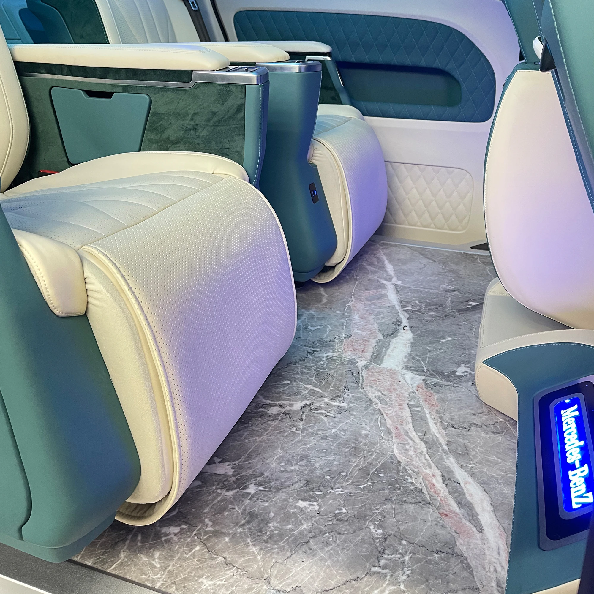 Mercedes Sprinter Van Floor Trim Kit (2007 ) Flooring For Mercedes ...