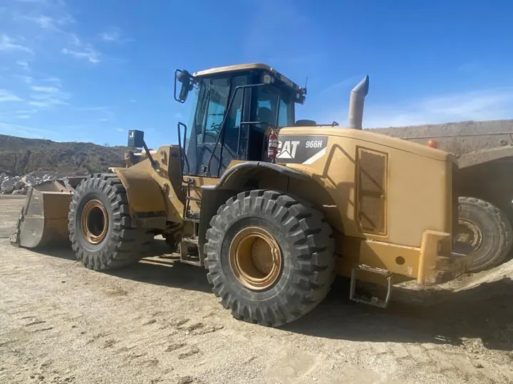 Used Original 966h Wheel Loader Loading Machine Made In Japan For Sale ...