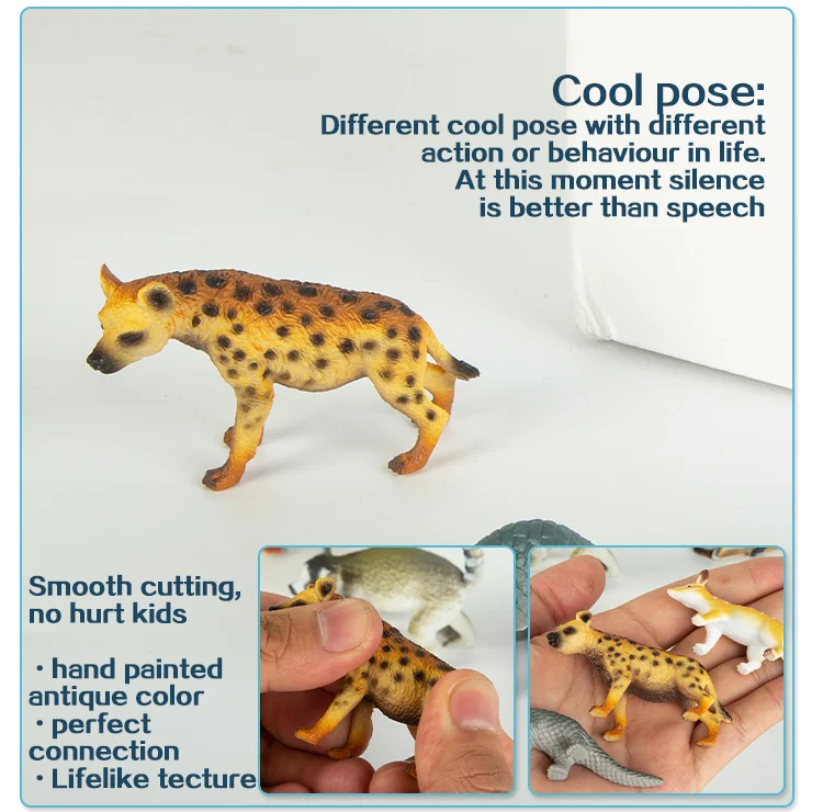 Realistic Zoo Animals Plastic Toy Lioness Model Toy Educational ...