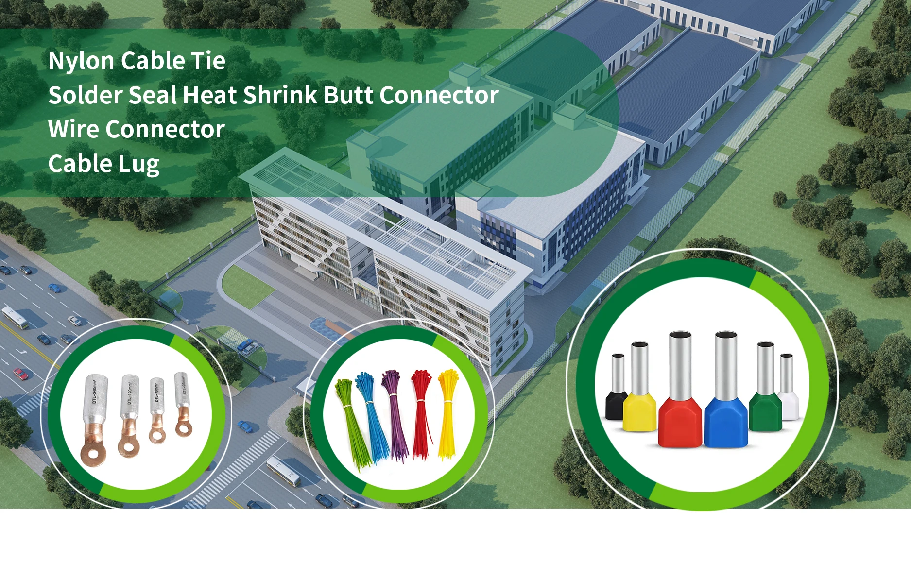 E Series Insulated Cord End Terminals Multi-color Tubular Crimp ...