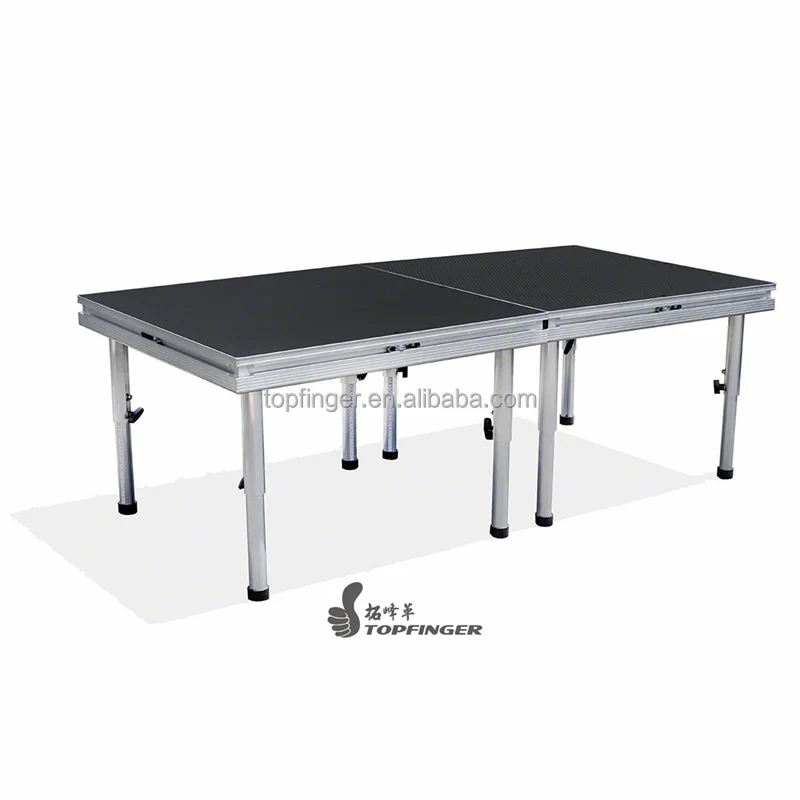 Topfinger 2024 New Trend Version Aluminum Stage Portable Square Four ...