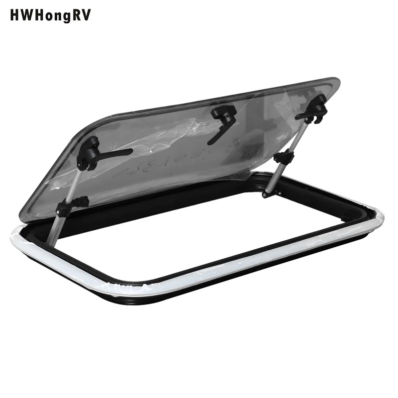 Vertical Black RV Window for Teardrop Trailers – Replacement with ...