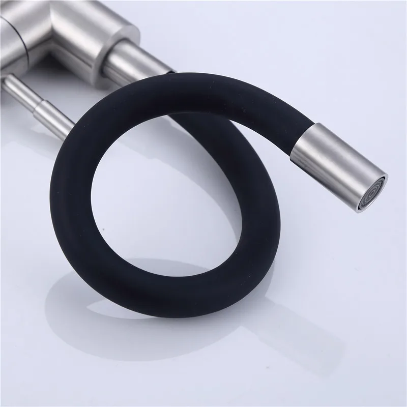 Flexible Neck Colorful Any Direction Rotating Stainless Steel Single ...