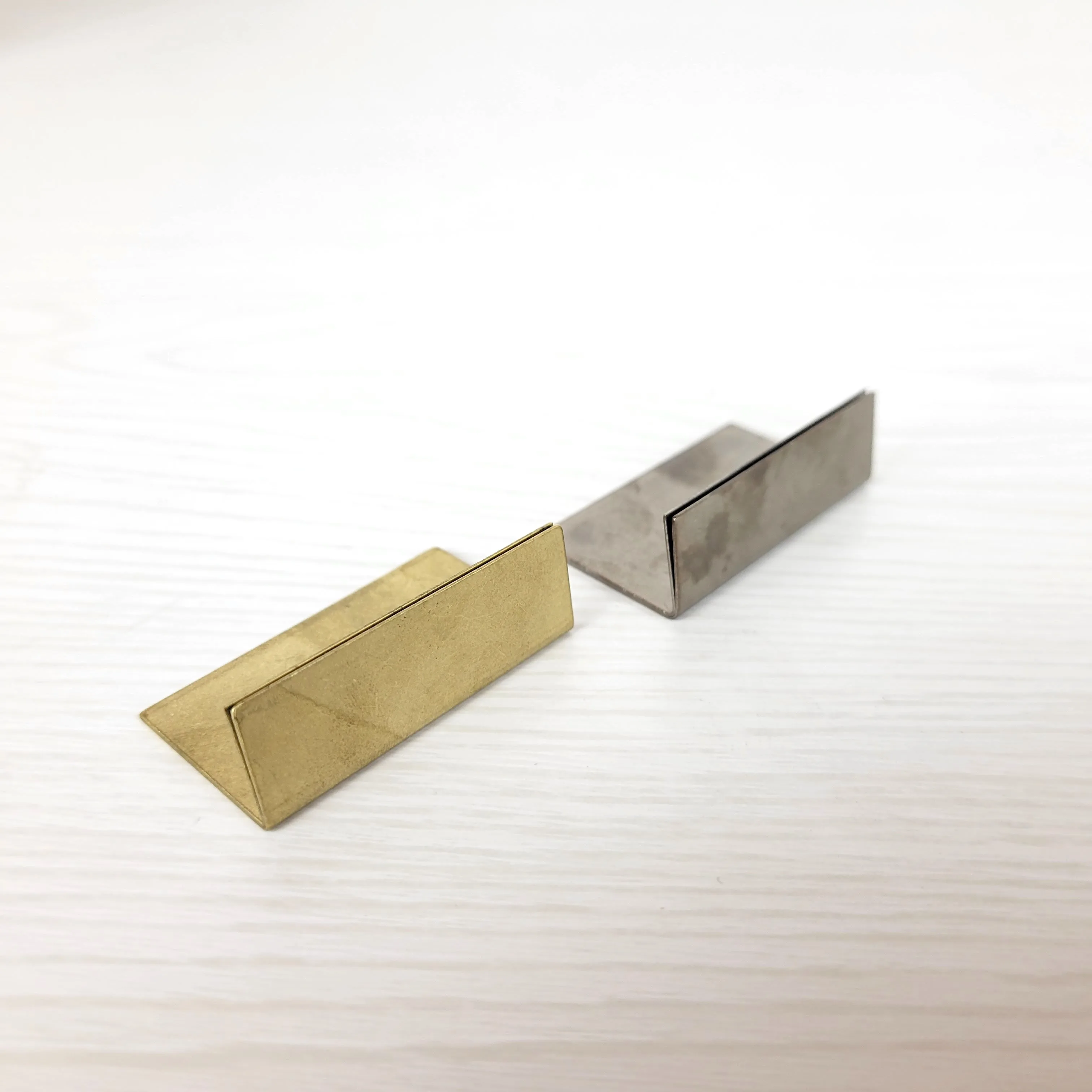 Stainless Steel Metal Brass Greeting Card Holder Display Stand - Buy ...