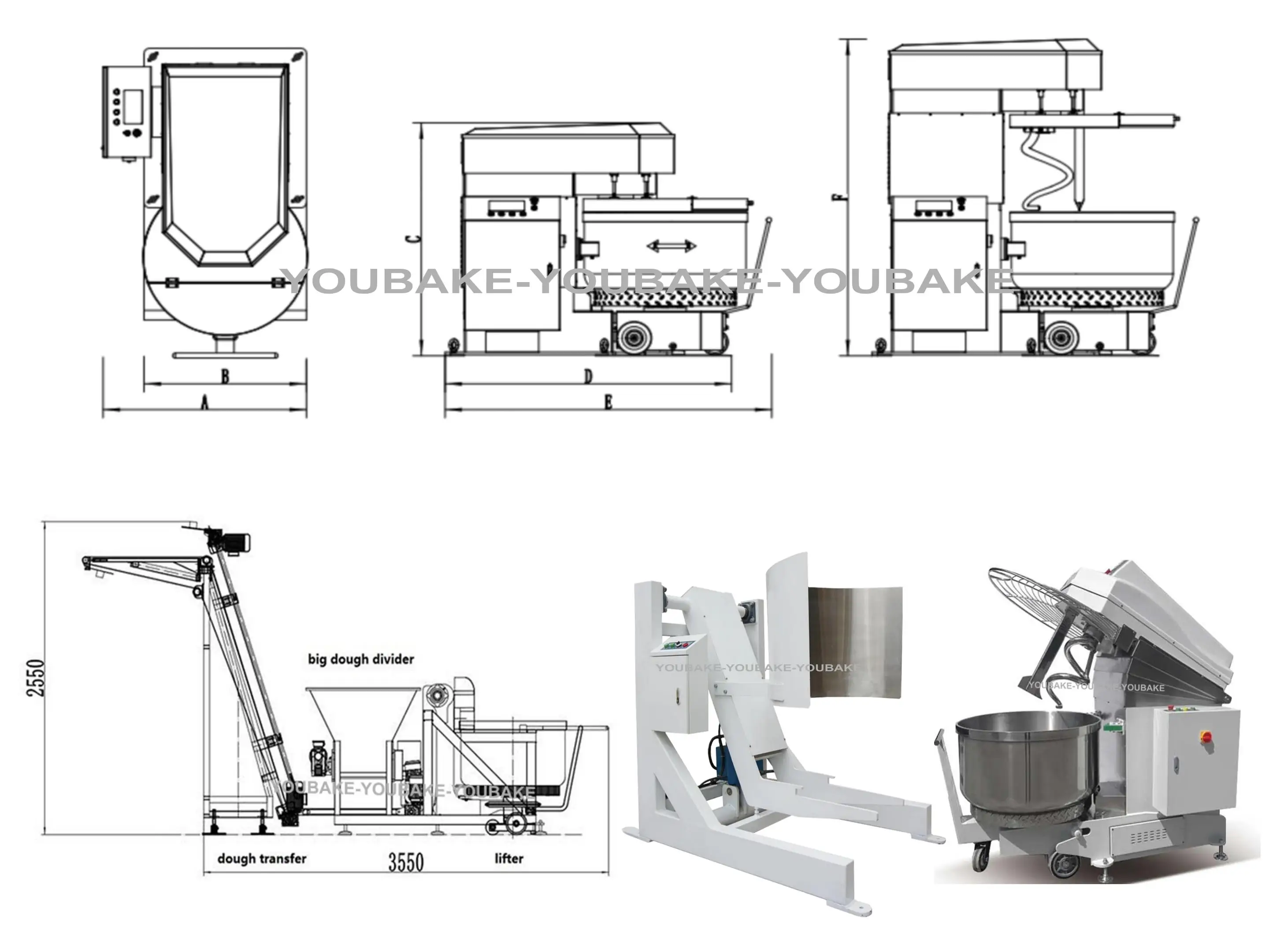 Efficient Dough Makers - Large Capacity & Eco-friendly