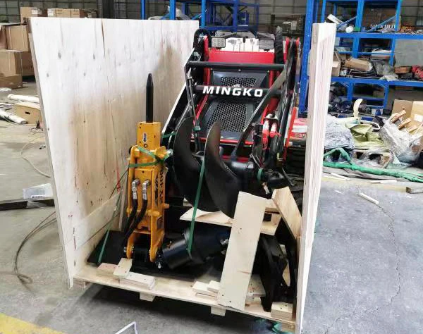 Small Skid Steer Skid With Attachment 4in 1 Bucket - Buy Mini Skid For ...