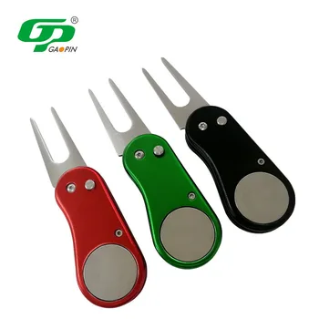 Wholesale Foldable Golf Divot Tool With Magnetic Ball Marker Custom ...