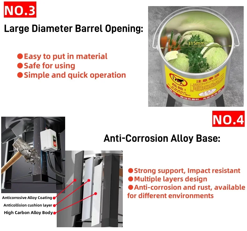 Multifunctional Vegetable Chopping Machine - Efficient Feed Making