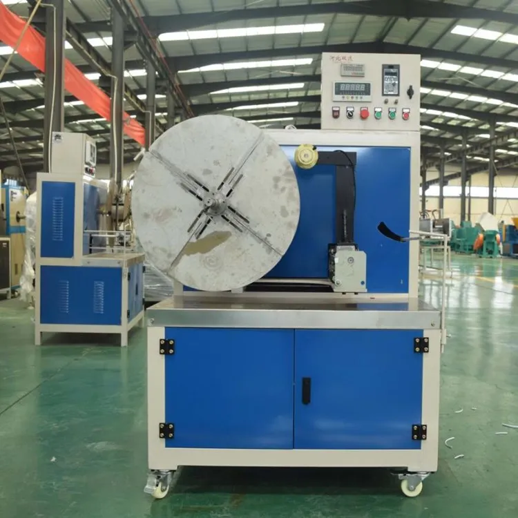 Automatic Rubber Plastic Soft Hose and Strips Coiler Machine PP PE PVC ...