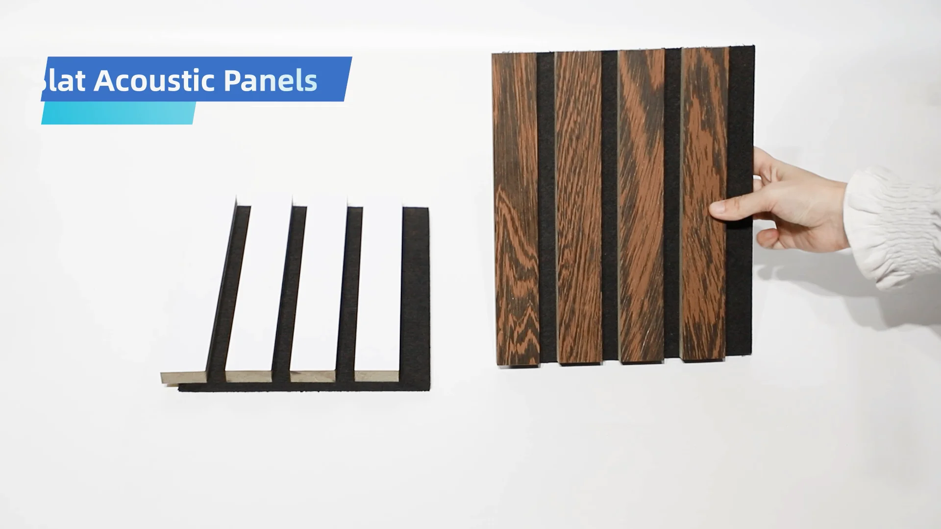 Fluted Interior Design 3d Wall Decor Siding Plank Sandwich Board Solid ...